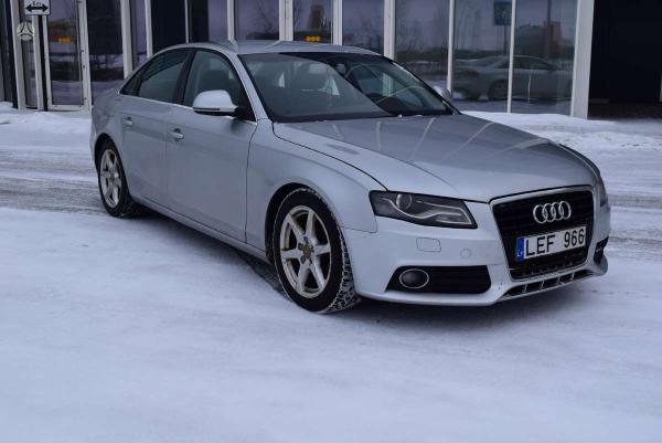 Pelēks Audi A4 2007 Viļņa, ar dzinēja tilpumu 1.97 L un nobraukumu 196 tūkst. km par 4650 €, foto 3 vietnē AUTOMOTO.COM.LV