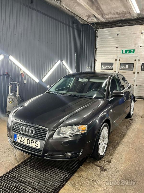 Grey Audi A4 2007 in Tallinn, with an engine capacity of 2.00 L and mileage of 183 thousand km for 2900 €, photo 3 on AUTOMOTO.COM.LV