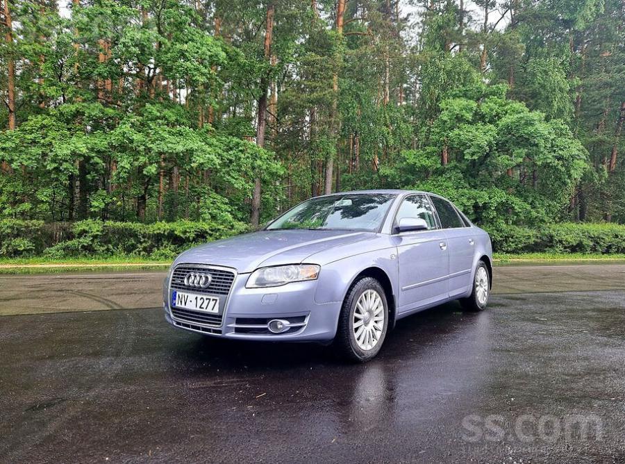 Grey Audi A4 2007 in Riga, with an engine capacity of 1.80 L and mileage of 136 thousand km for 5000 €, photo 1 on AUTOMOTO.COM.LV