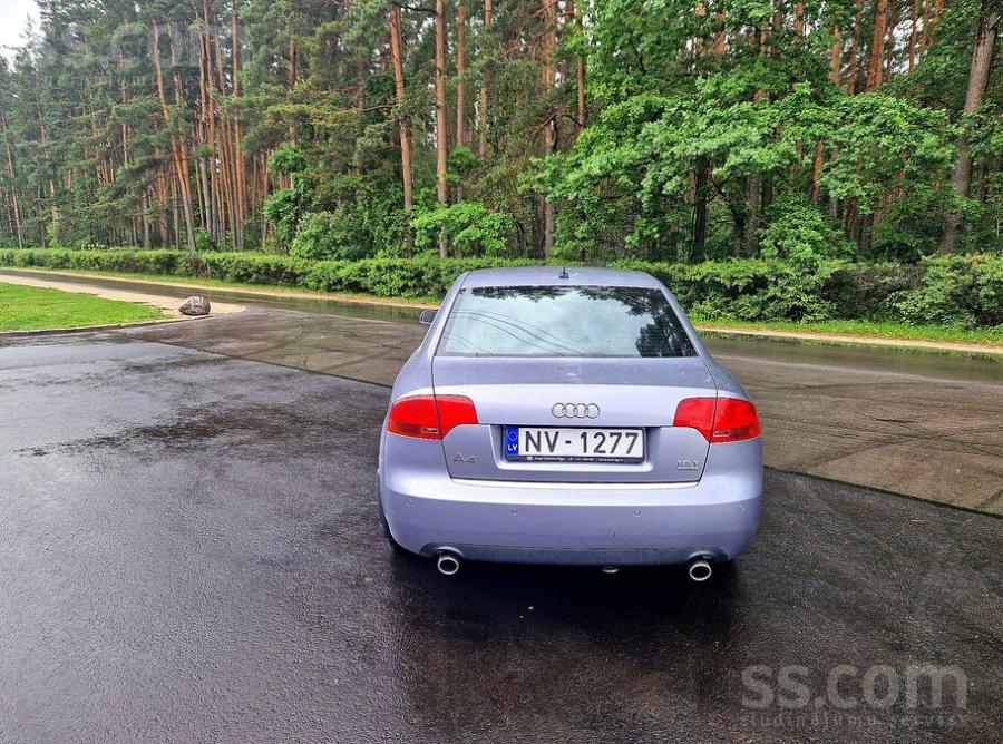 Grey Audi A4 2007 in Riga, with an engine capacity of 1.80 L and mileage of 136 thousand km for 5000 €, photo 9 on AUTOMOTO.COM.LV