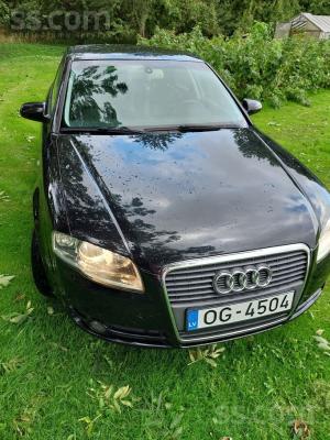Grey Audi A4 2007 in Ventspils, with an engine capacity of 1.90 L and mileage of 0 thousand km for 4100 €, photo  on AUTOMOTO.COM.LV