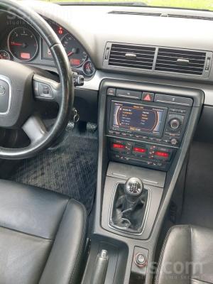 Grey Audi A4 2007 in Ventspils, with an engine capacity of 1.90 L and mileage of 0 thousand km for 4100 €, photo 8 on AUTOMOTO.COM.LV