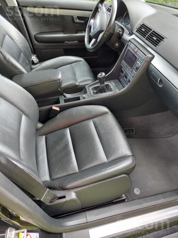 Grey Audi A4 2007 in Ventspils, with an engine capacity of 1.90 L and mileage of 0 thousand km for 4100 €, photo 9 on AUTOMOTO.COM.LV