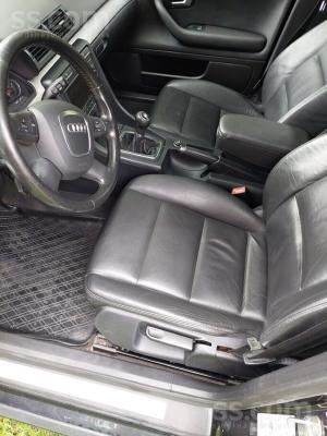 Grey Audi A4 2007 in Ventspils, with an engine capacity of 1.90 L and mileage of 0 thousand km for 4100 €, photo 13 on AUTOMOTO.COM.LV