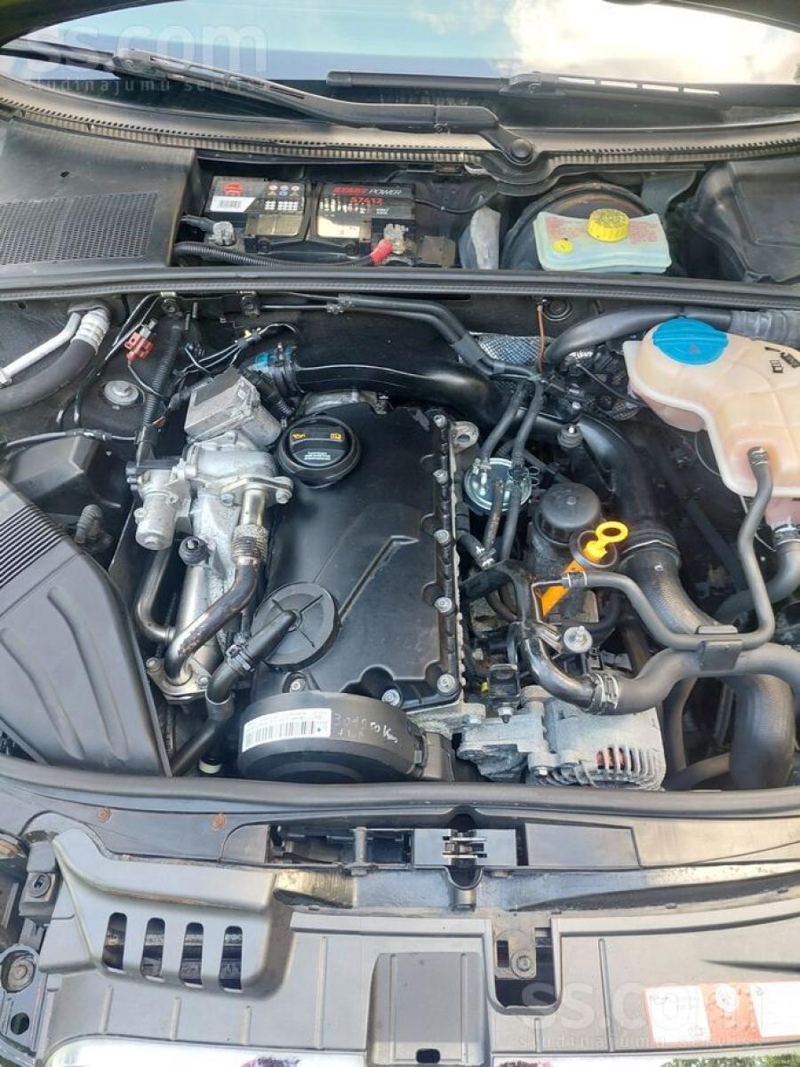 Grey Audi A4 2007 in Ventspils, with an engine capacity of 1.90 L and mileage of 0 thousand km for 4100 €, photo 15 on AUTOMOTO.COM.LV