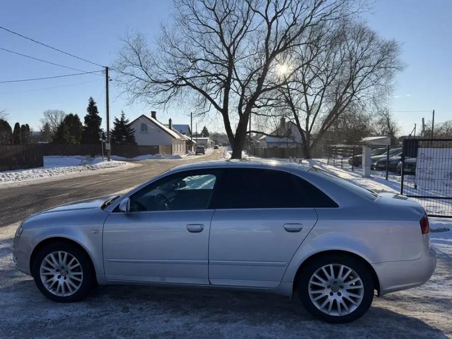 Grey Audi A4 2007 in Ventspils, with an engine capacity of 2.70 L and mileage of 267 thousand km for 3150 €, photo 9 on AUTOMOTO.COM.LV