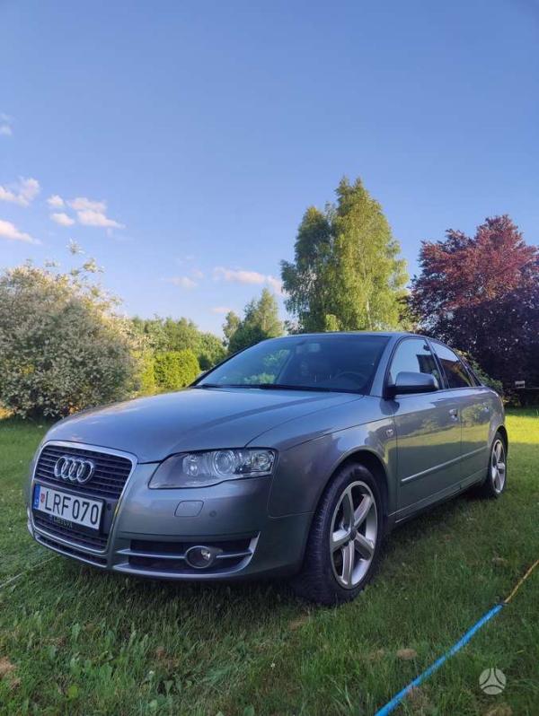 Pelēks Audi A4 2007 Viļņa, ar dzinēja tilpumu 2.70 L un nobraukumu 305 tūkst. km par 2999 €, foto 1 vietnē AUTOMOTO.COM.LV