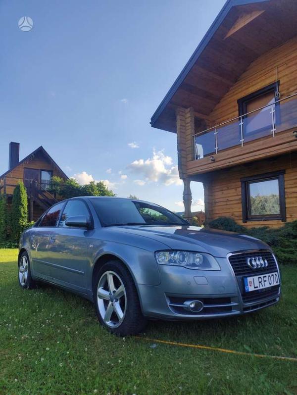 Pelēks Audi A4 2007 Viļņa, ar dzinēja tilpumu 2.70 L un nobraukumu 305 tūkst. km par 2999 €, foto 2 vietnē AUTOMOTO.COM.LV