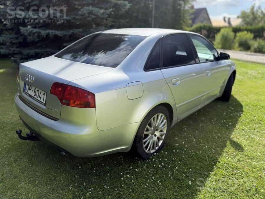 Pelēks Audi A4 2007 Rīga, ar dzinēja tilpumu 2.70 L un nobraukumu 270 tūkst. km par 2850 €, foto 6 vietnē AUTOMOTO.COM.LV