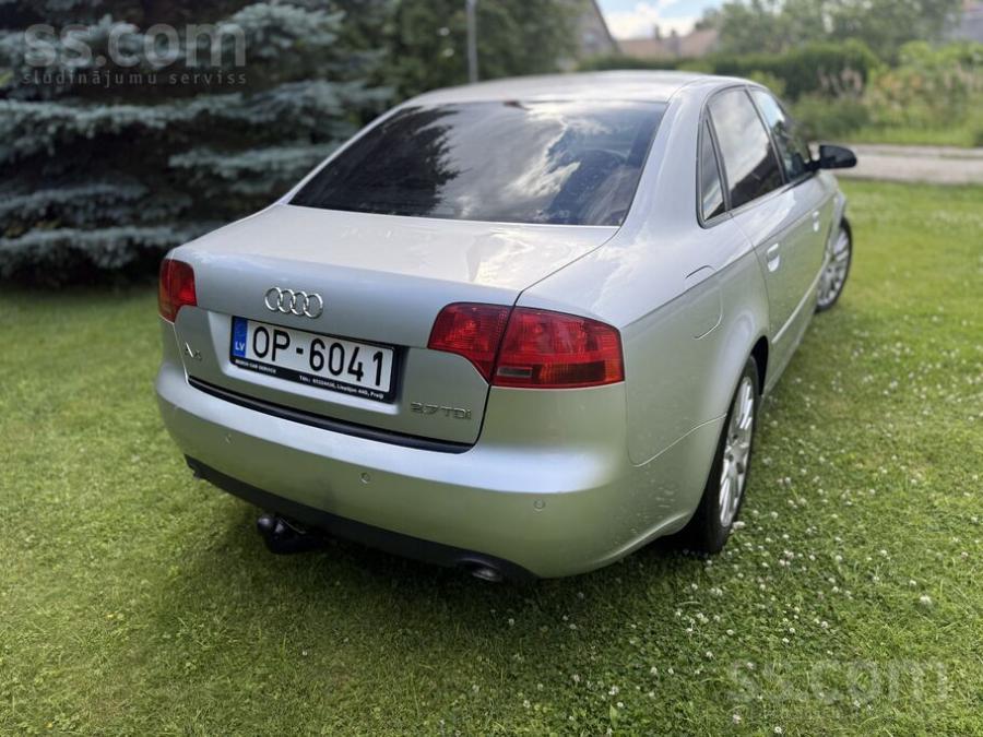 Pelēks Audi A4 2007 Rīga, ar dzinēja tilpumu 2.70 L un nobraukumu 270 tūkst. km par 2850 €, foto 19 vietnē AUTOMOTO.COM.LV