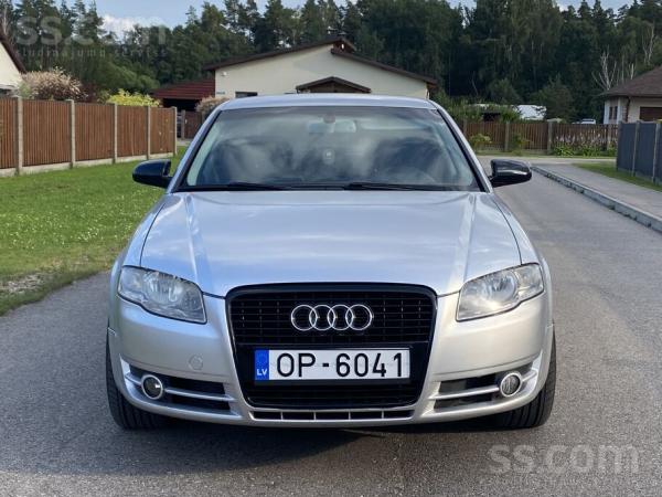 Pelēks Audi A4 2007 Rīga, ar dzinēja tilpumu 2.70 L un nobraukumu 270 tūkst. km par 3450 €, foto 2 vietnē AUTOMOTO.COM.LV
