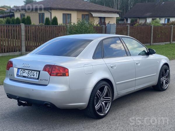 Pelēks Audi A4 2007 Rīga, ar dzinēja tilpumu 2.70 L un nobraukumu 270 tūkst. km par 3450 €, foto 6 vietnē AUTOMOTO.COM.LV