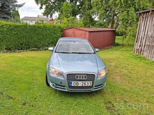 Grey Audi A4 2007 in Jelgava, with an engine capacity of 2.00 L and mileage of 430 thousand km for 2000 €, photo  on AUTOMOTO.COM.LV