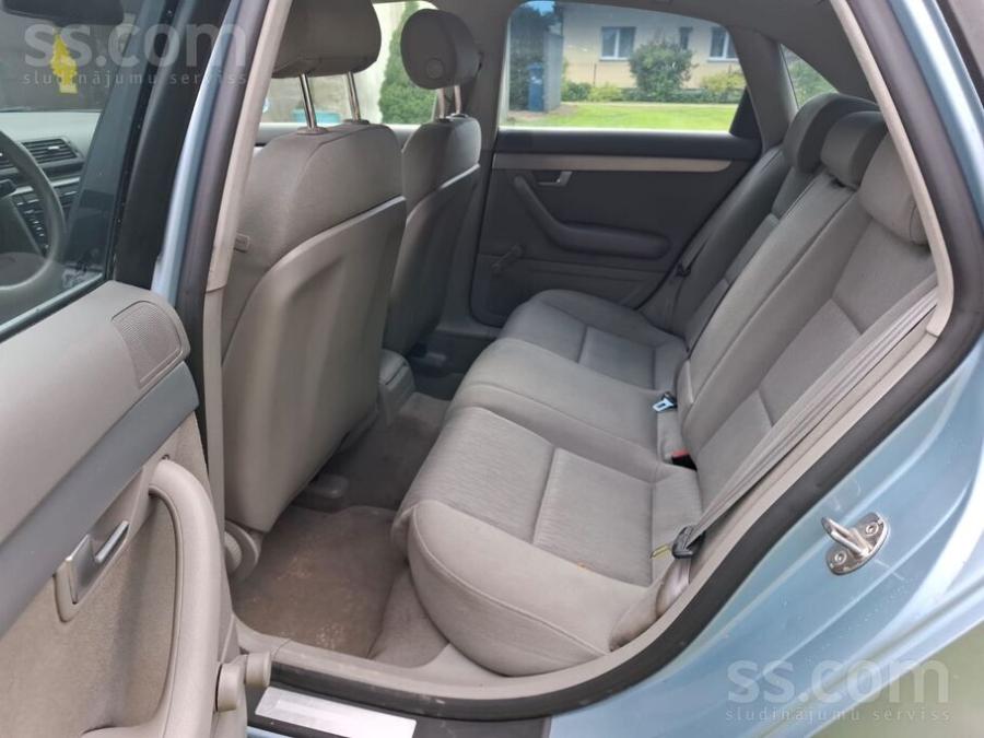 Pelēks Audi A4 2007 Jelgava, ar dzinēja tilpumu 2.00 L un nobraukumu 430 tūkst. km par 2000 €, foto 10 vietnē AUTOMOTO.COM.LV