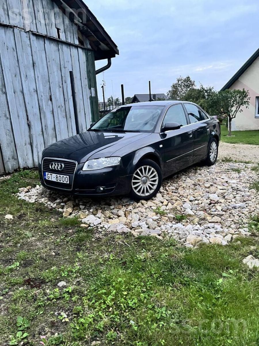 Pelēks Audi A4 2007 Cēsis, ar dzinēja tilpumu 1.90 L un nobraukumu 406 tūkst. km par 3300 €, foto 1 vietnē AUTOMOTO.COM.LV