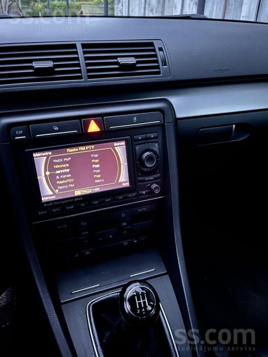Pelēks Audi A4 2007 Cēsis, ar dzinēja tilpumu 1.90 L un nobraukumu 406 tūkst. km par 3300 €, foto 8 vietnē AUTOMOTO.COM.LV