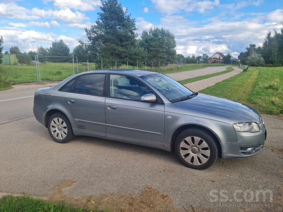 Pelēks Audi A4 2007 Rīga, ar dzinēja tilpumu 2.00 L un nobraukumu 320 tūkst. km par 2900 €, foto 4 vietnē AUTOMOTO.COM.LV