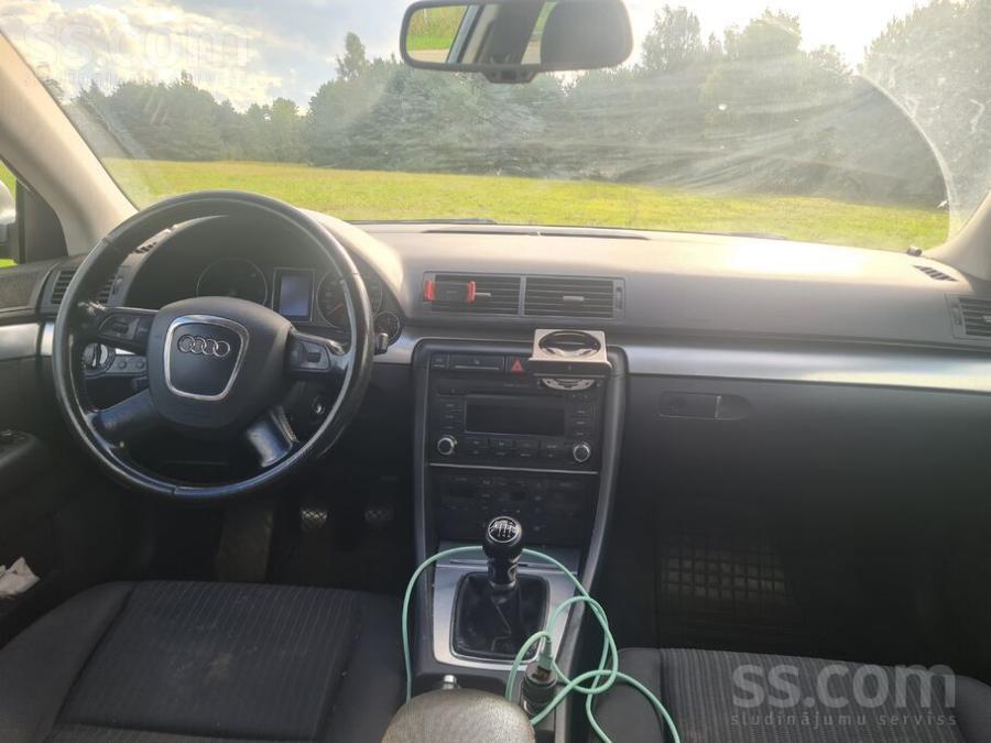 Pelēks Audi A4 2007 Rīga, ar dzinēja tilpumu 2.00 L un nobraukumu 320 tūkst. km par 2900 €, foto 6 vietnē AUTOMOTO.COM.LV
