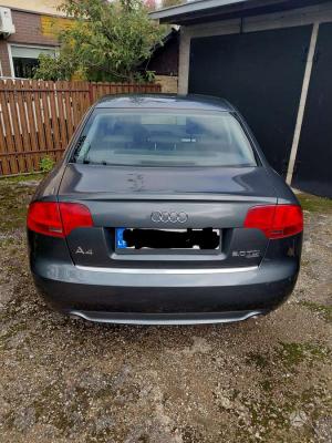 Pelēks Audi A4 2007 Kauņa, ar dzinēja tilpumu 1.97 L un nobraukumu 310 tūkst. km par 2500 €, foto 3 vietnē AUTOMOTO.COM.LV