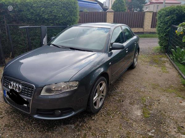 Audi A4 2007 in Kaunas on AUTOMOTO.COM.LV Grey Audi A4 2007 in Kaunas, with an engine capacity of 1.97 L and mileage of 310 thousand km for 2500 €, photo 4 on AUTOMOTO.COM.LV