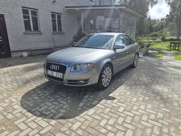 Grey Audi A4 2007 in Vilnius, with an engine capacity of 2.70 L and mileage of 400 thousand km for 1900 €, photo 1 on AUTOMOTO.COM.LV