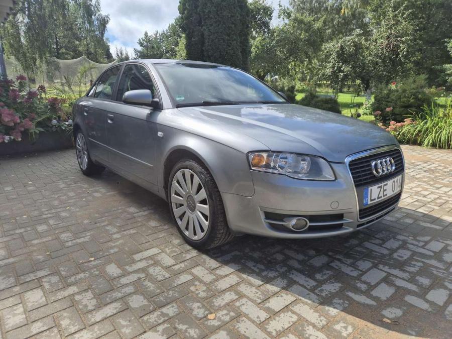 Grey Audi A4 2007 in Vilnius, with an engine capacity of 2.70 L and mileage of 400 thousand km for 1900 €, photo 6 on AUTOMOTO.COM.LV