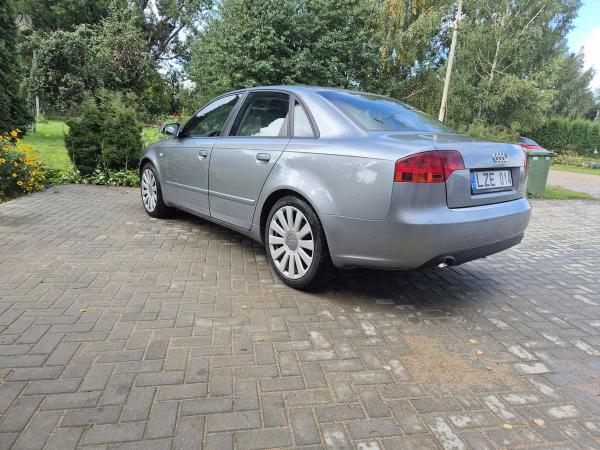 Grey Audi A4 2007 in Vilnius, with an engine capacity of 2.70 L and mileage of 400 thousand km for 1900 €, photo 9 on AUTOMOTO.COM.LV