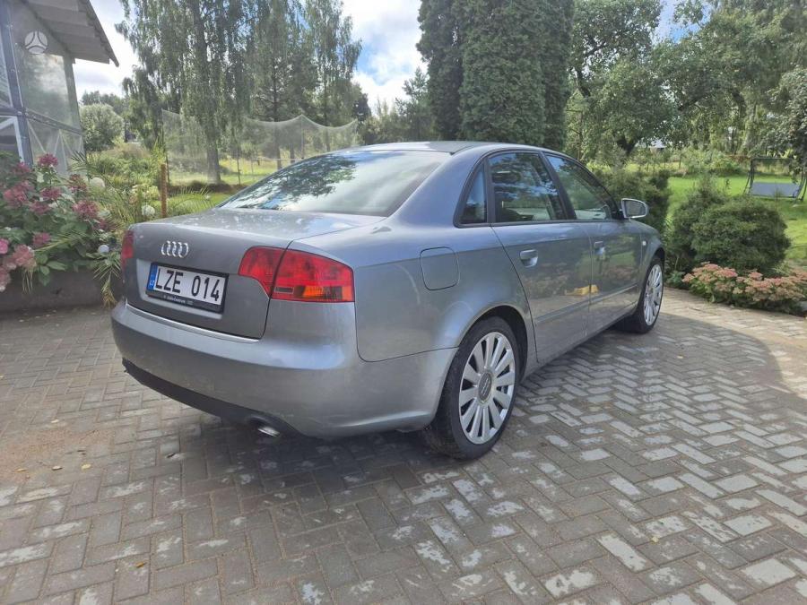 Grey Audi A4 2007 in Vilnius, with an engine capacity of 2.70 L and mileage of 400 thousand km for 1900 €, photo 10 on AUTOMOTO.COM.LV