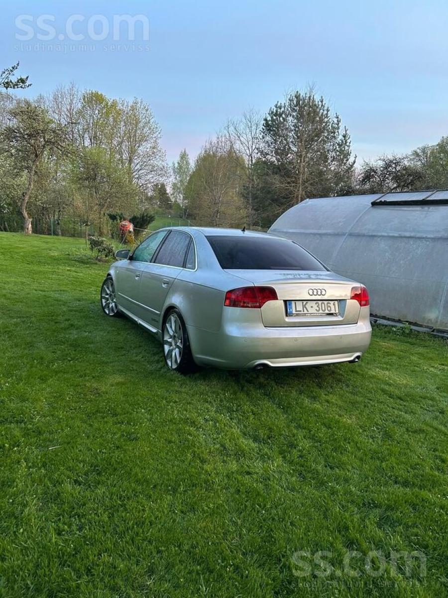 Pelēks Audi A4 2007 Aizkraukle, ar dzinēja tilpumu 2.00 L un nobraukumu 395 tūkst. km par 4490 €, foto 5 vietnē AUTOMOTO.COM.LV