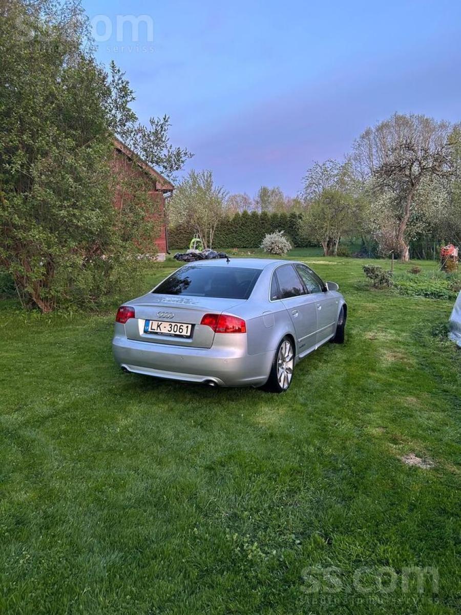 Pelēks Audi A4 2007 Aizkraukle, ar dzinēja tilpumu 2.00 L un nobraukumu 395 tūkst. km par 4490 €, foto 6 vietnē AUTOMOTO.COM.LV