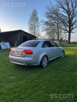 Pelēks Audi A4 2007 Aizkraukle, ar dzinēja tilpumu 2.00 L un nobraukumu 395 tūkst. km par 4490 €, foto 9 vietnē AUTOMOTO.COM.LV