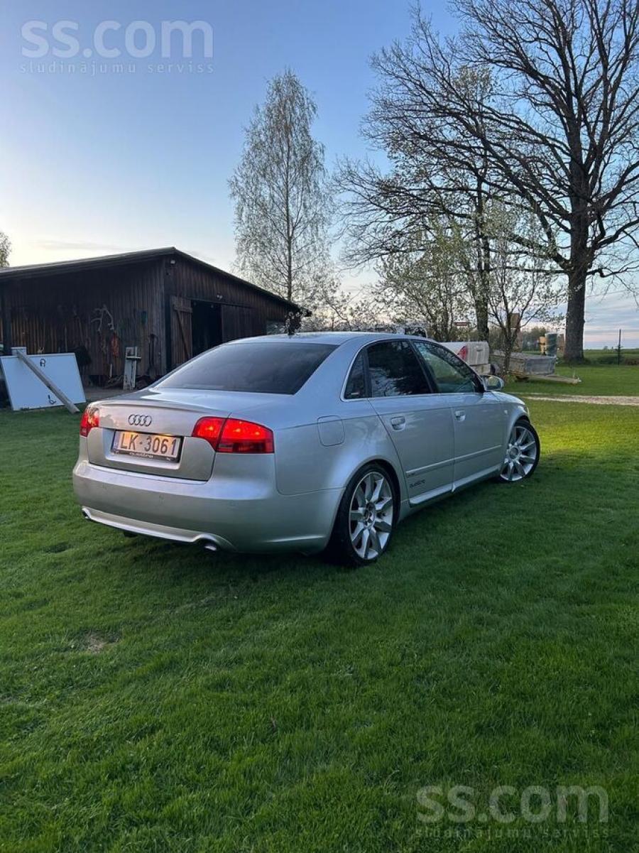 Pelēks Audi A4 2007 Aizkraukle, ar dzinēja tilpumu 2.00 L un nobraukumu 395 tūkst. km par 4490 €, foto 9 vietnē AUTOMOTO.COM.LV