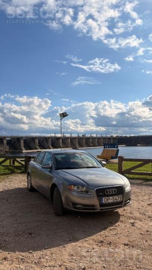 Pelēks Audi A4 2007 Ogre, ar dzinēja tilpumu 3.20 L un nobraukumu 230 tūkst. km par 4800 €, foto  vietnē AUTOMOTO.COM.LV