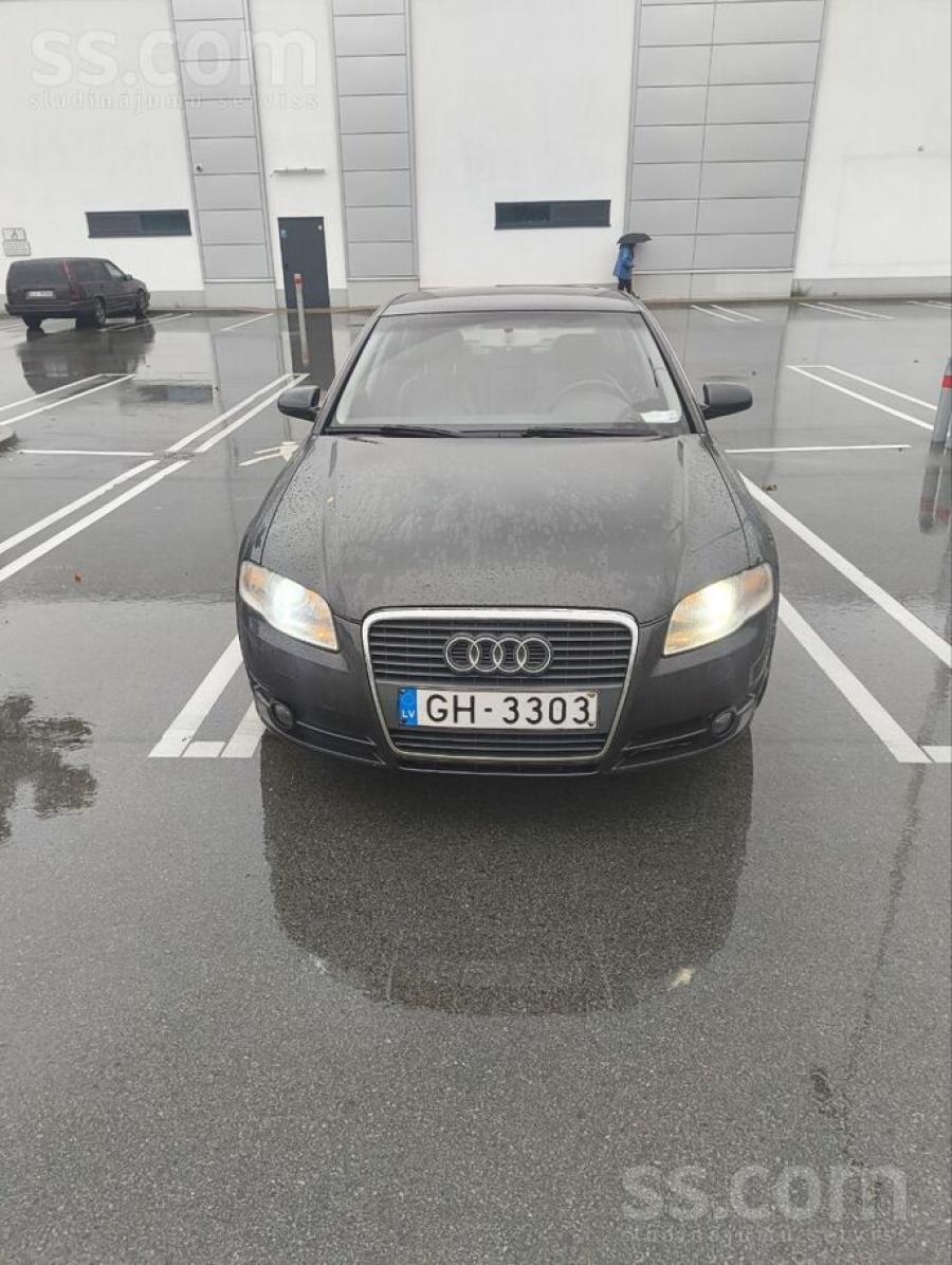Pelēks Audi A4 2007 Rīga, ar dzinēja tilpumu 1.80 L un nobraukumu 454 tūkst. km par 3200 €, foto 1 vietnē AUTOMOTO.COM.LV