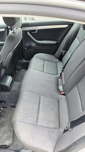 Grey Audi A4 2007 in Vilnius, with an engine capacity of 1.98 L and mileage of 201 thousand km for 3390 €, photo 8 on AUTOMOTO.COM.LV