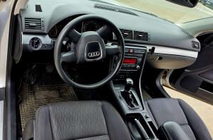 Grey Audi A4 2007 in Vilnius, with an engine capacity of 1.98 L and mileage of 201 thousand km for 3390 €, photo 9 on AUTOMOTO.COM.LV