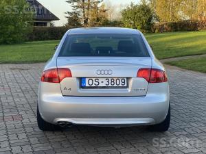 Grey Audi A4 2007 in Riga, with an engine capacity of 1.90 L and mileage of 296 thousand km for 2950 €, photo 6 on AUTOMOTO.COM.LV