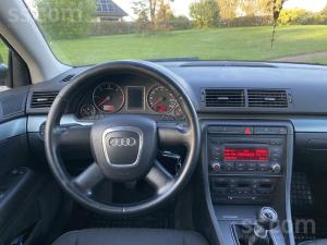 Grey Audi A4 2007 in Riga, with an engine capacity of 1.90 L and mileage of 296 thousand km for 2950 €, photo 13 on AUTOMOTO.COM.LV