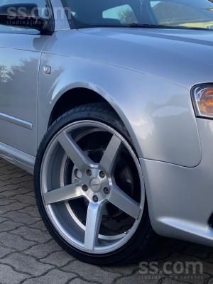 Grey Audi A4 2007 in Riga, with an engine capacity of 1.90 L and mileage of 296 thousand km for 2950 €, photo 20 on AUTOMOTO.COM.LV