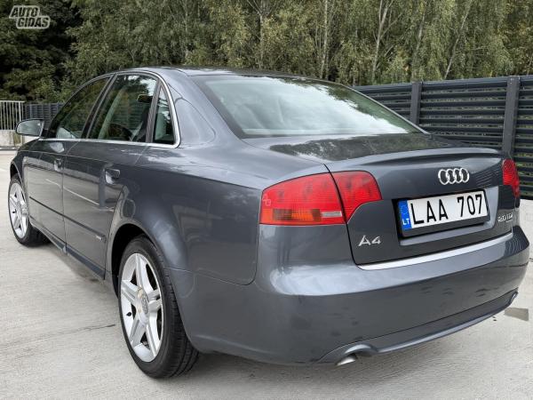 Pelēks Audi A4 2007 Viļņa, ar dzinēja tilpumu 2.00 L un nobraukumu 309 tūkst. km par 2899 €, foto 5 vietnē AUTOMOTO.COM.LV