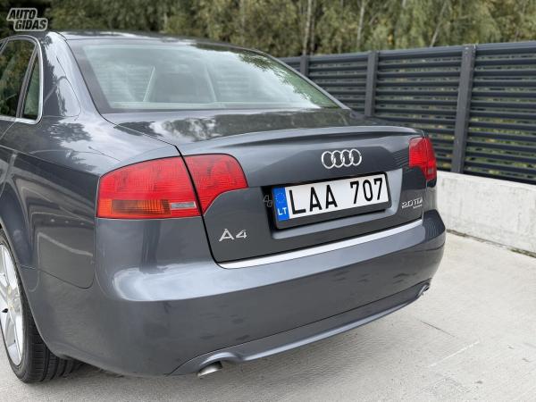 Pelēks Audi A4 2007 Viļņa, ar dzinēja tilpumu 2.00 L un nobraukumu 309 tūkst. km par 2899 €, foto 8 vietnē AUTOMOTO.COM.LV