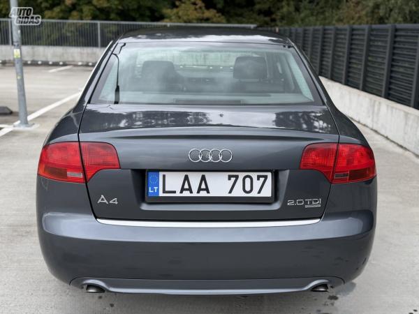 Pelēks Audi A4 2007 Viļņa, ar dzinēja tilpumu 2.00 L un nobraukumu 309 tūkst. km par 2899 €, foto 9 vietnē AUTOMOTO.COM.LV