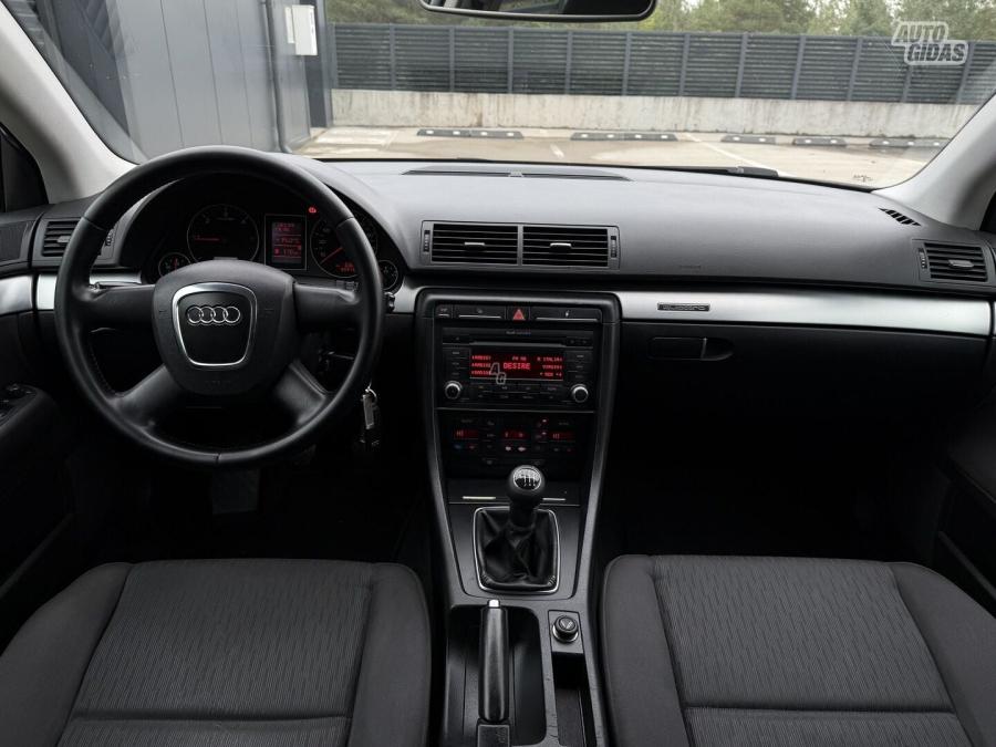 Серый Ауди А4 2007 в Вильнюс, объемом двигателя 2.00 л и пробегом 309 тыс. км за 2899 €, фото 15 на AUTOMOTO.COM.LV