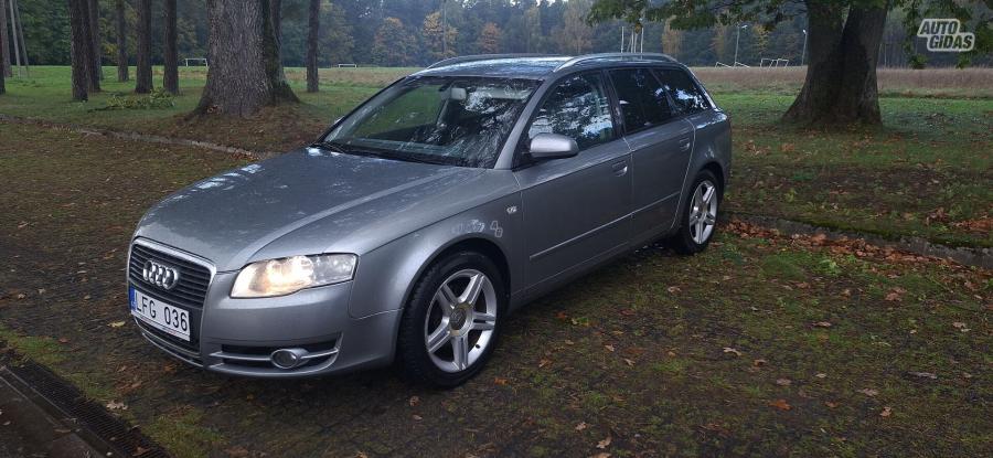 Grey Audi A4 2007 in Silute, with an engine capacity of 2.00 L and mileage of 303 thousand km for 2450 €, photo 1 on AUTOMOTO.COM.LV