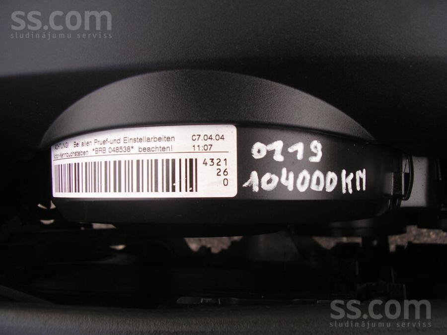 Серый Ауди А4 2007 в Рига, объемом двигателя 1.90 л и пробегом 0 тыс. км за 5450 €, фото 27 на AUTOMOTO.COM.LV