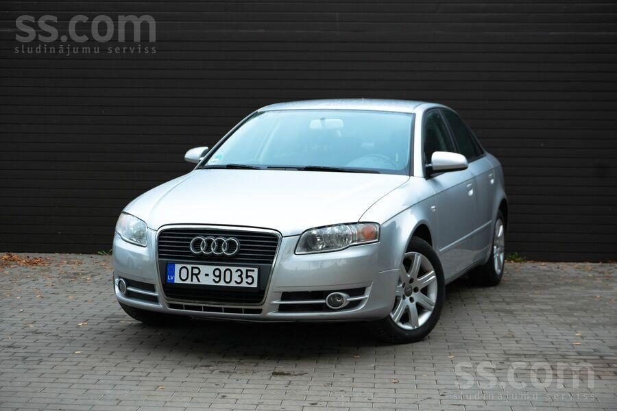 Grey Audi A4 2007 in Riga, with an engine capacity of 2.00 L and mileage of 272 thousand km for 3990 €, photo 1 on AUTOMOTO.COM.LV