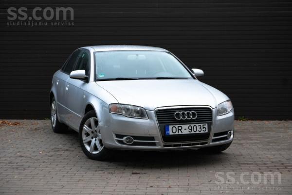 Grey Audi A4 2007 in Riga, with an engine capacity of 2.00 L and mileage of 272 thousand km for 3990 €, photo 3 on AUTOMOTO.COM.LV