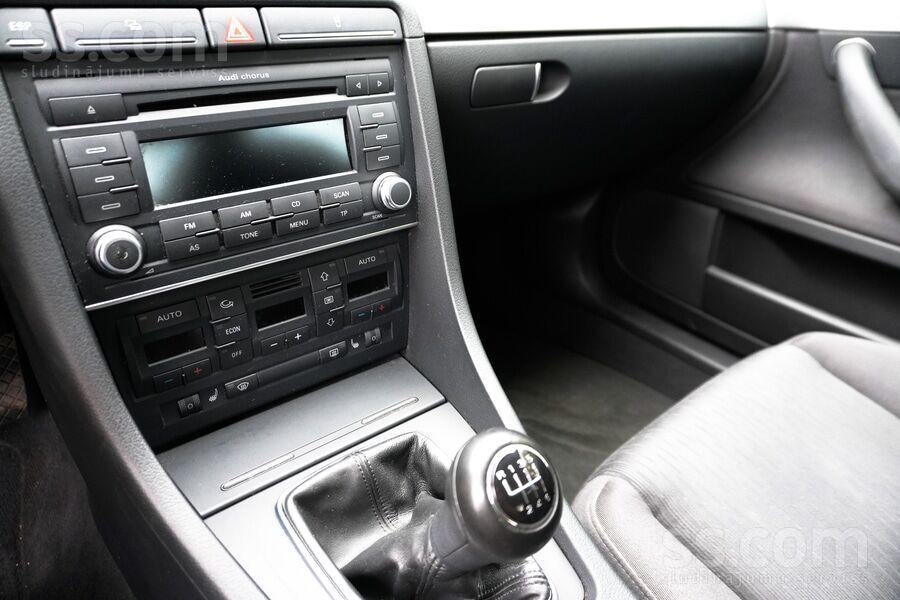 Grey Audi A4 2007 in Riga, with an engine capacity of 2.00 L and mileage of 272 thousand km for 3990 €, photo 10 on AUTOMOTO.COM.LV