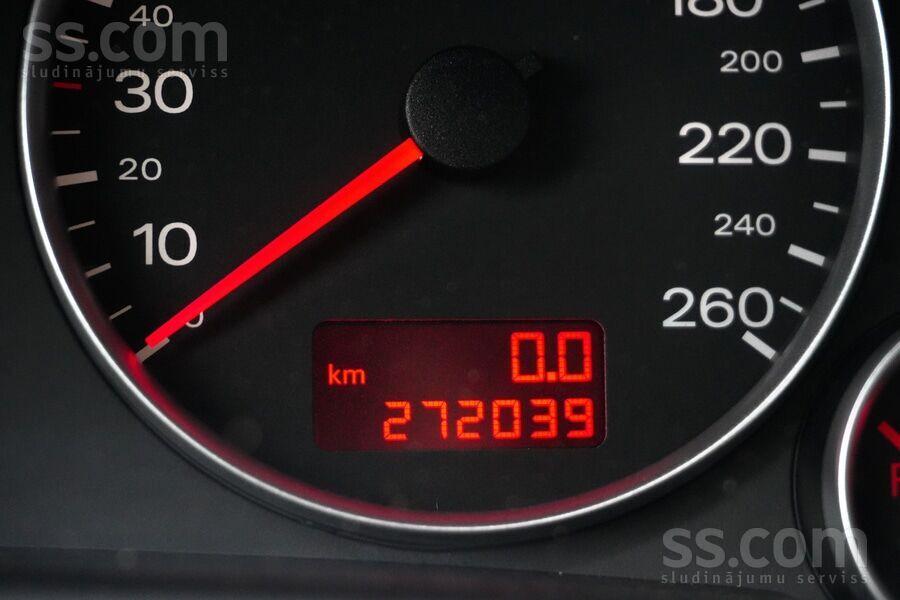 Grey Audi A4 2007 in Riga, with an engine capacity of 2.00 L and mileage of 272 thousand km for 3990 €, photo 16 on AUTOMOTO.COM.LV