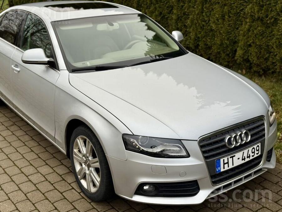 Grey Audi A4 2008 in Riga, with an engine capacity of 2.70 L and mileage of 361 thousand km for 4190 €, photo 3 on AUTOMOTO.COM.LV